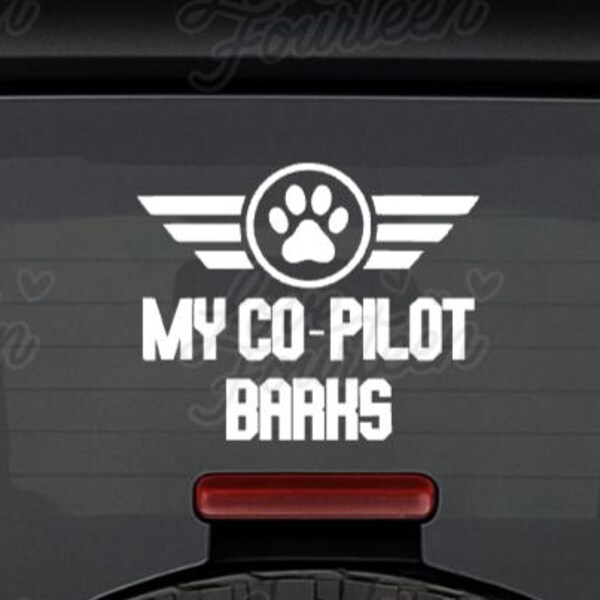 My Dog is My Copilot - Etsy
