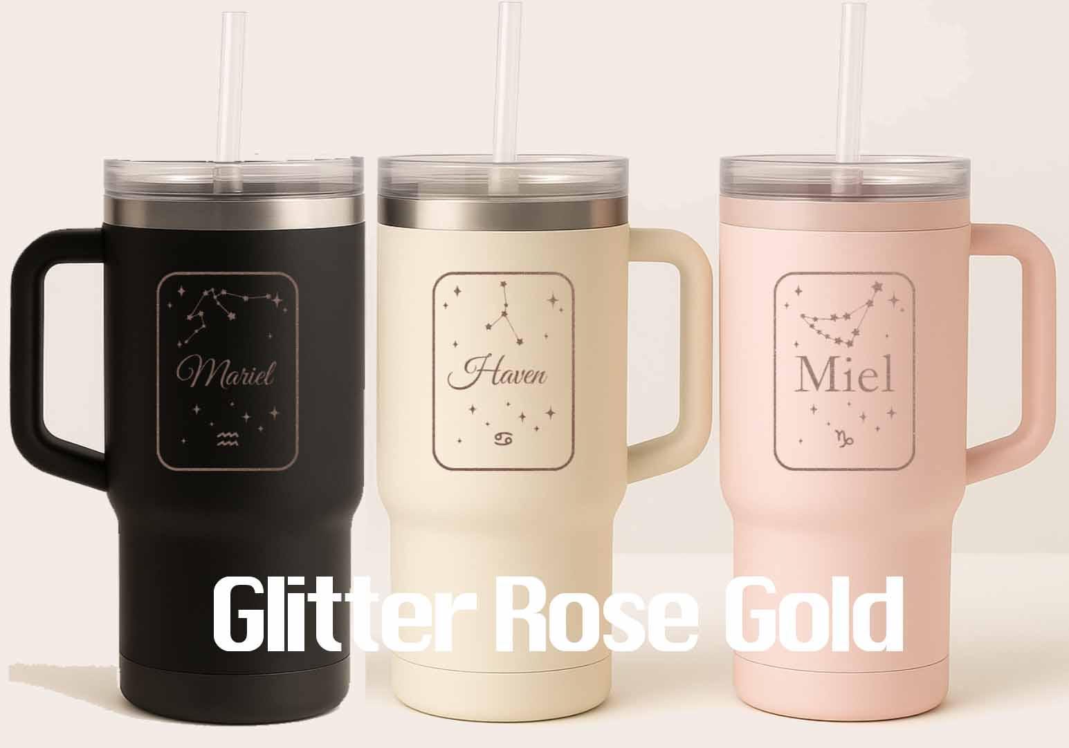 Custom Zodiac Tarot Tumbler Decal – Personalized Name + Constellation ...