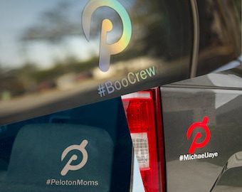 Peloton Car Decal - Etsy