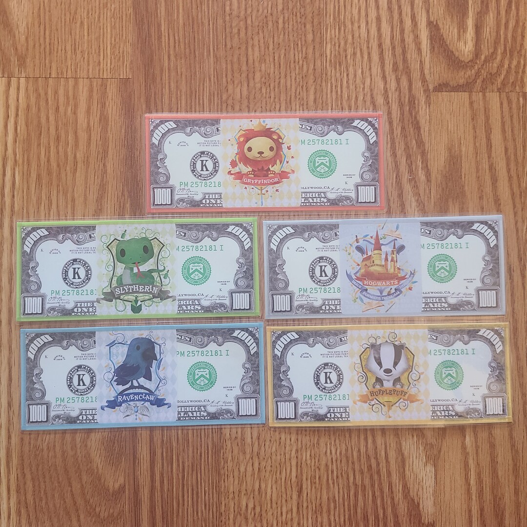 1000 Dollar Placeholder Kawaii 5 Themed Chibi Wizard Inspired 1K ...