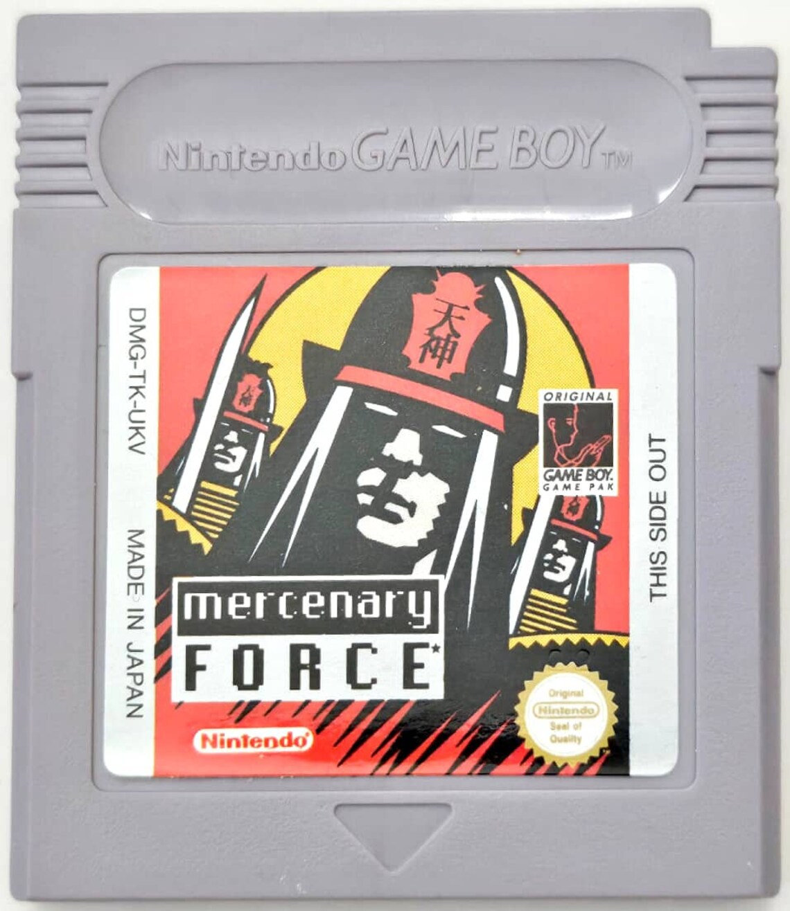 Vintage 1990 Mercenary Force Gameboy Nintendo Retro Video Game ...