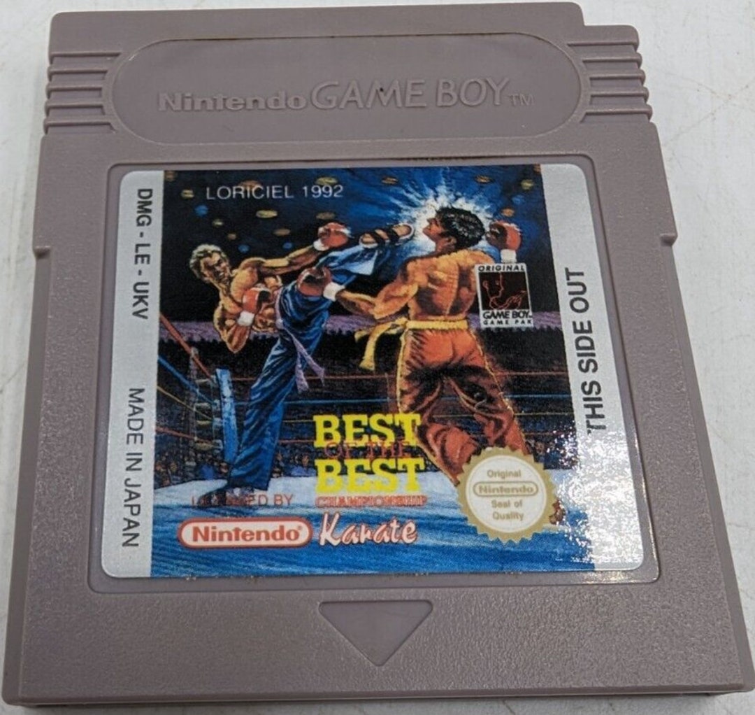 Vintage 1992 Best of the Best Championship Karate Gameboy Nintendo ...
