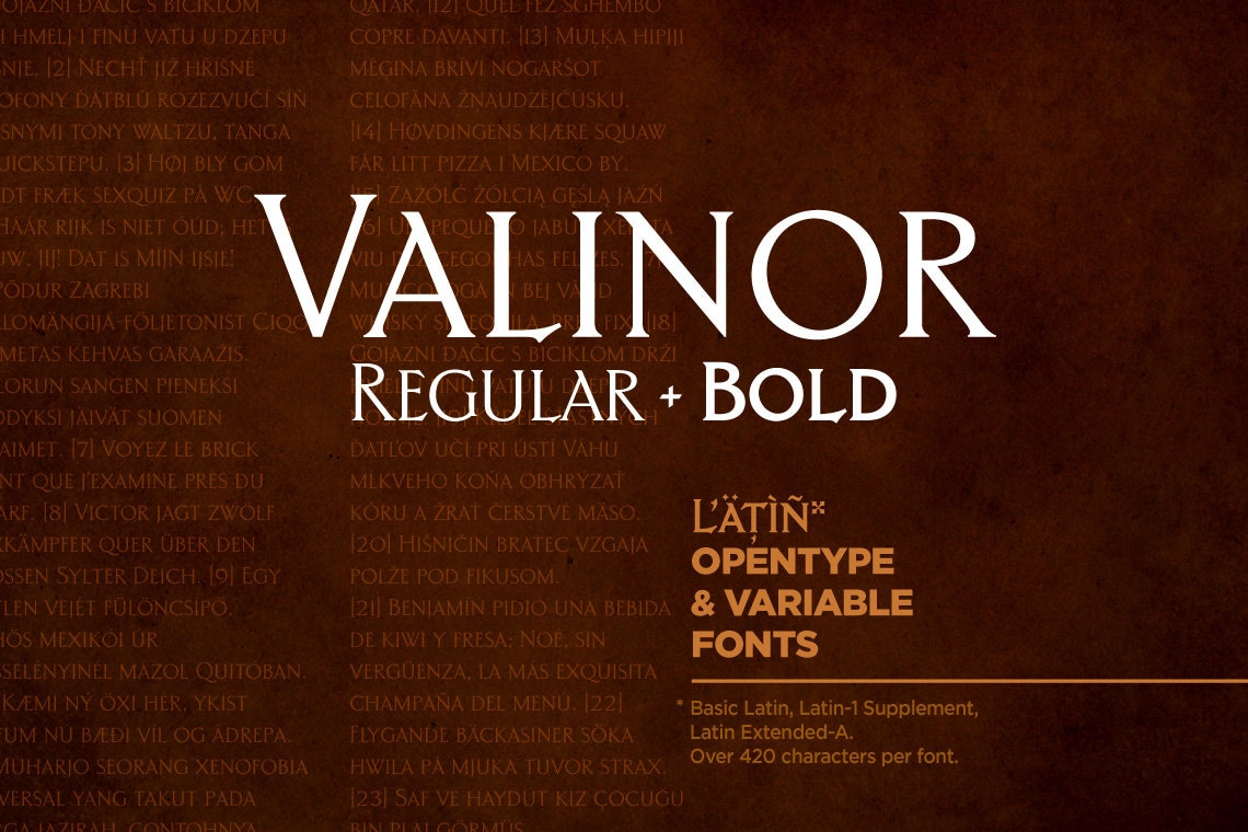 Lord of the Rings of Power, Logo, Full Latin Characters Font, 3 Font ...