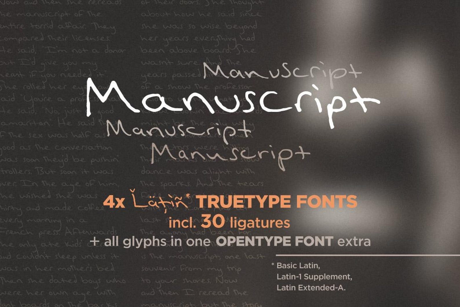 Manuscript 4x Variants Font Handwriting Taylor Font Tortured Poets Font ...
