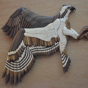 Osprey Intarsia Art - Etsy