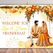 Custom Mendhi Sign Illustration Mehndi Welcome Sign Custom Mehndi Sign ...