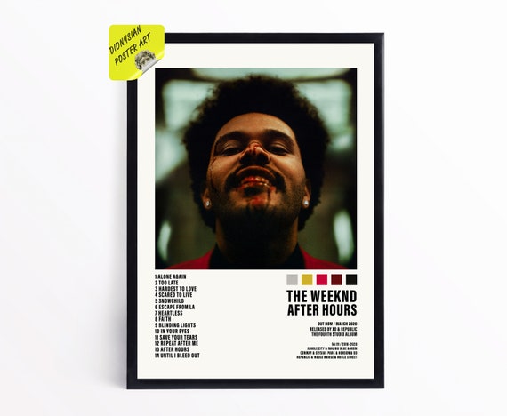 The Weeknd Live For Album Cover