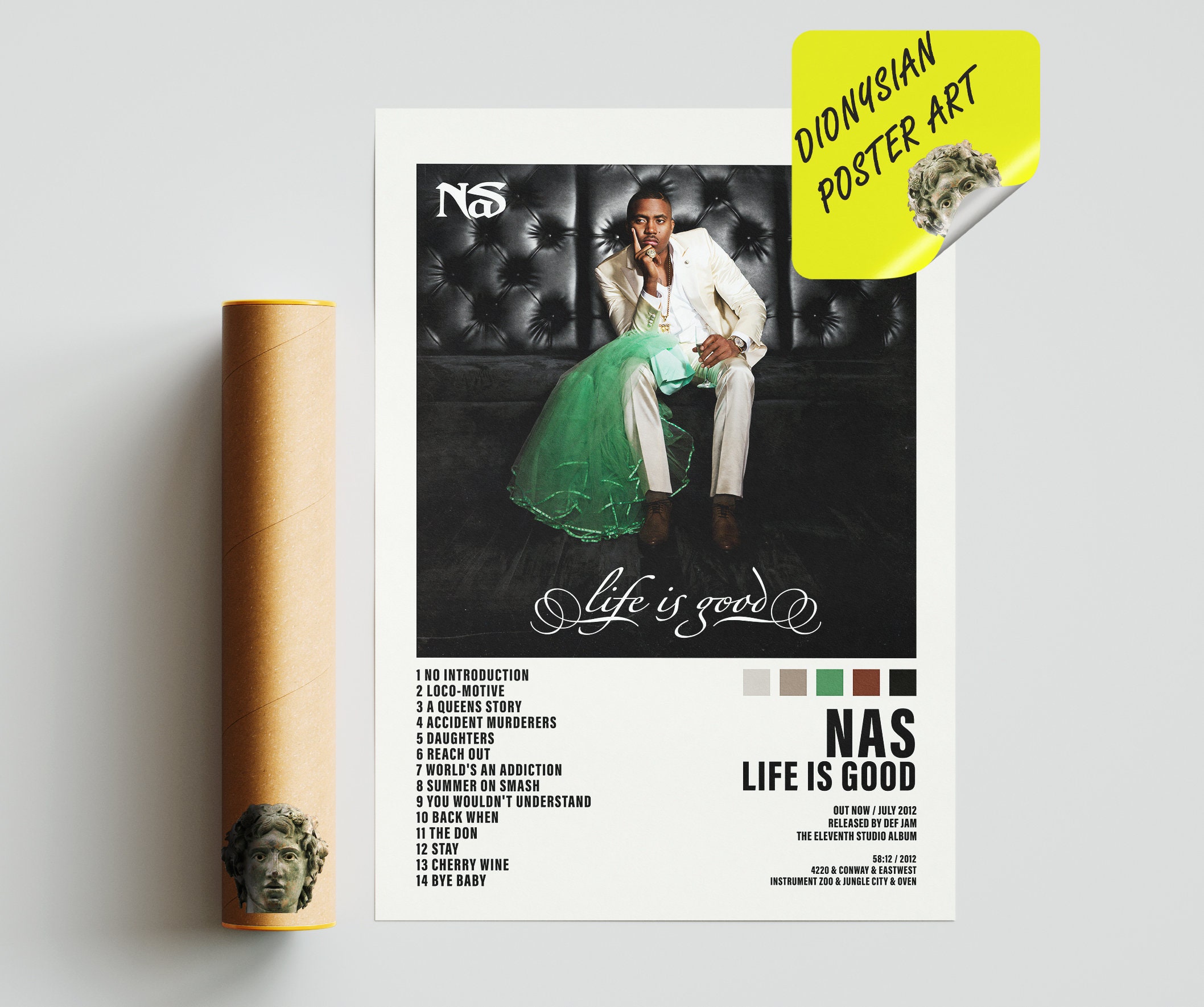 Nas Life Is Good Album Art