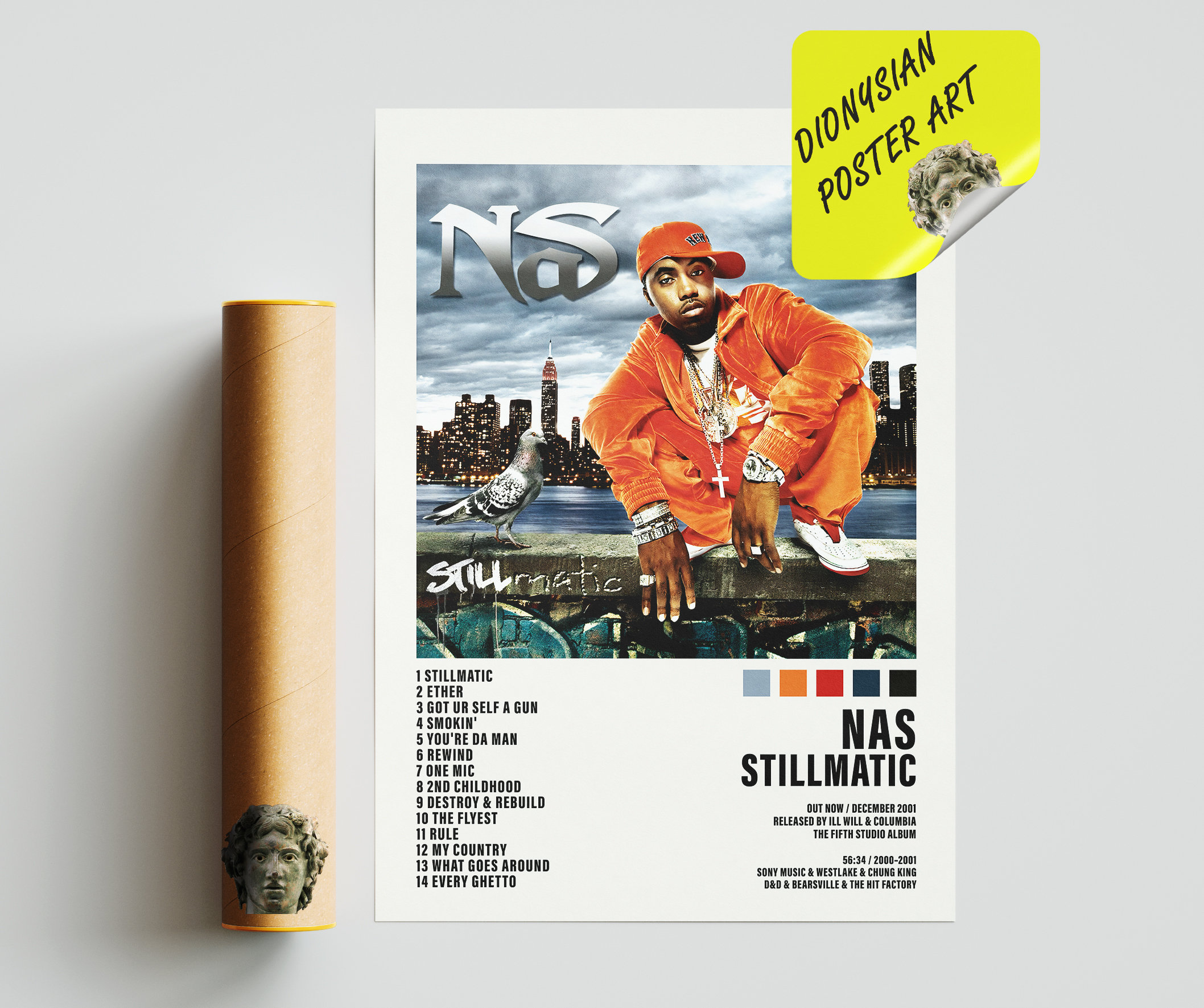 Nas Stillmatic Album Cover