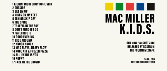 Kids Mac Miller Tracklist