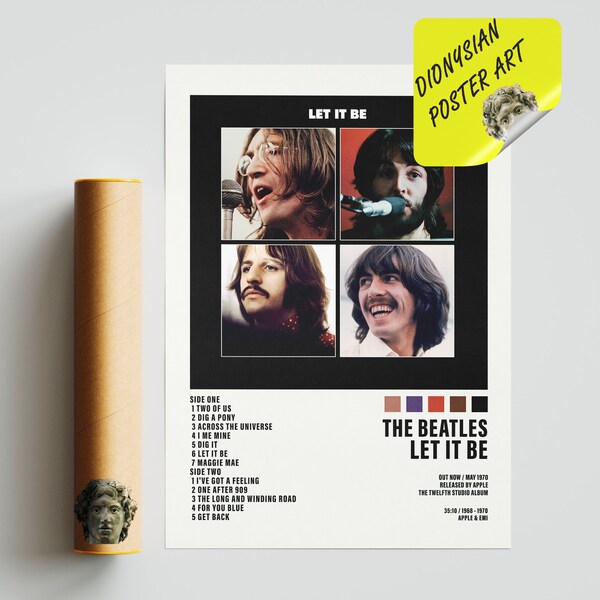 Beatles Revolver Album Poster - Etsy