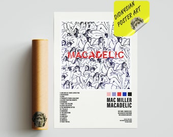 Mac Miller Wall Art Macadelic - Etsy