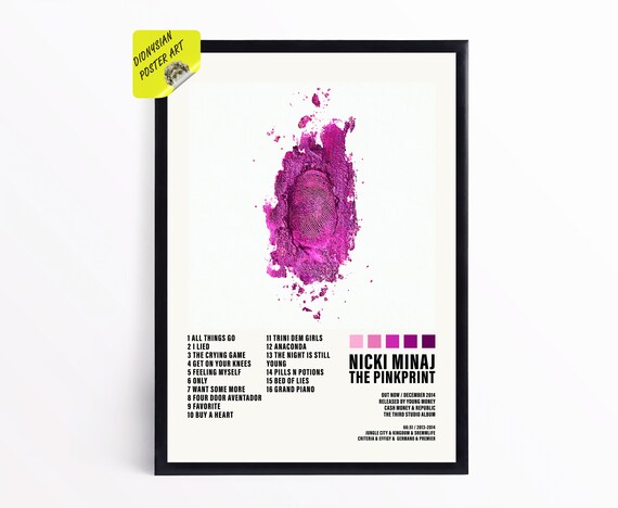 The Pinkprint Deluxe Album Cover