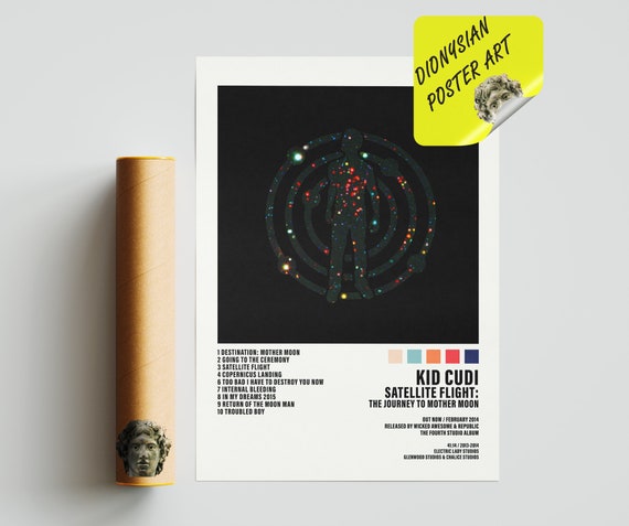 Kid Cudi Satellite Flight The Journey To Mother Moon Album Cover