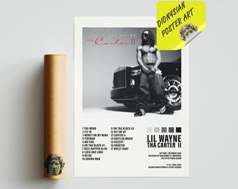 Lil Wayne Album Cover Art - Etsy UK