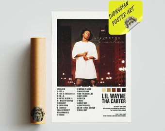 Lil Wayne Album Cover Art - Etsy UK