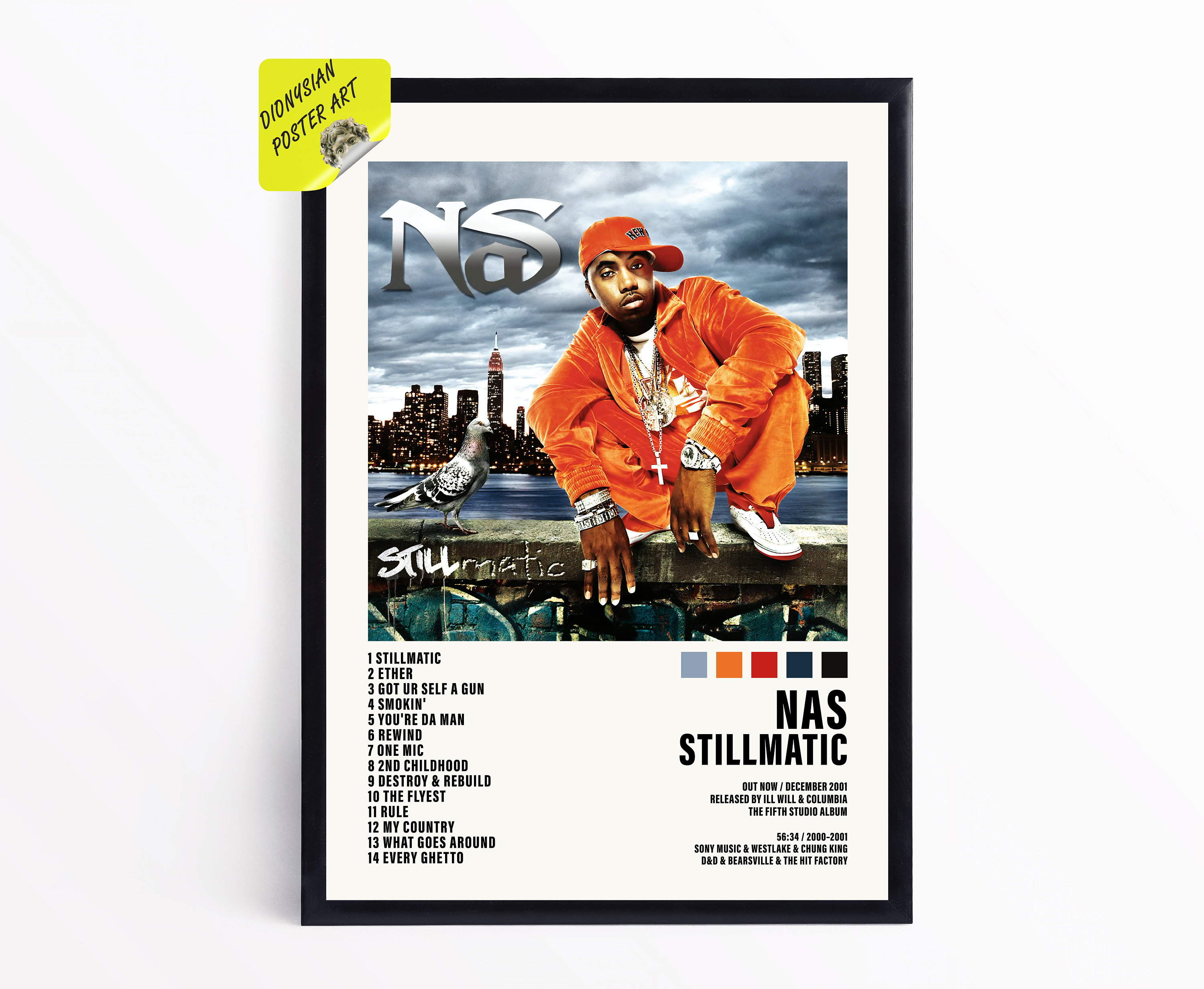 Nas Stillmatic Album Cover