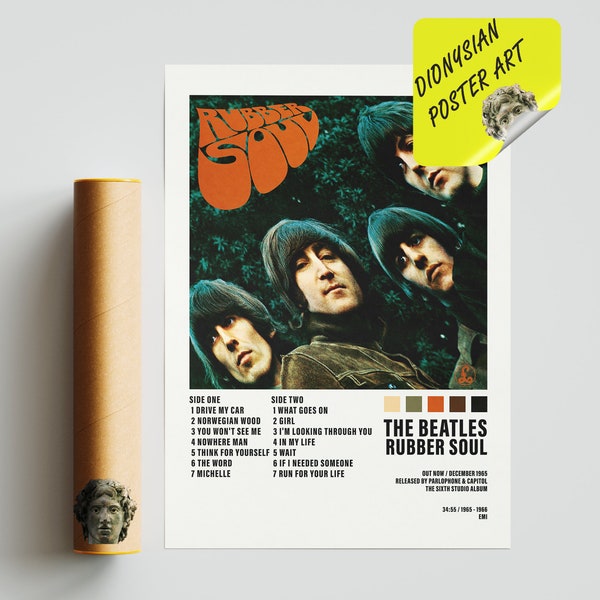 Beatles Revolver Album Poster - Etsy