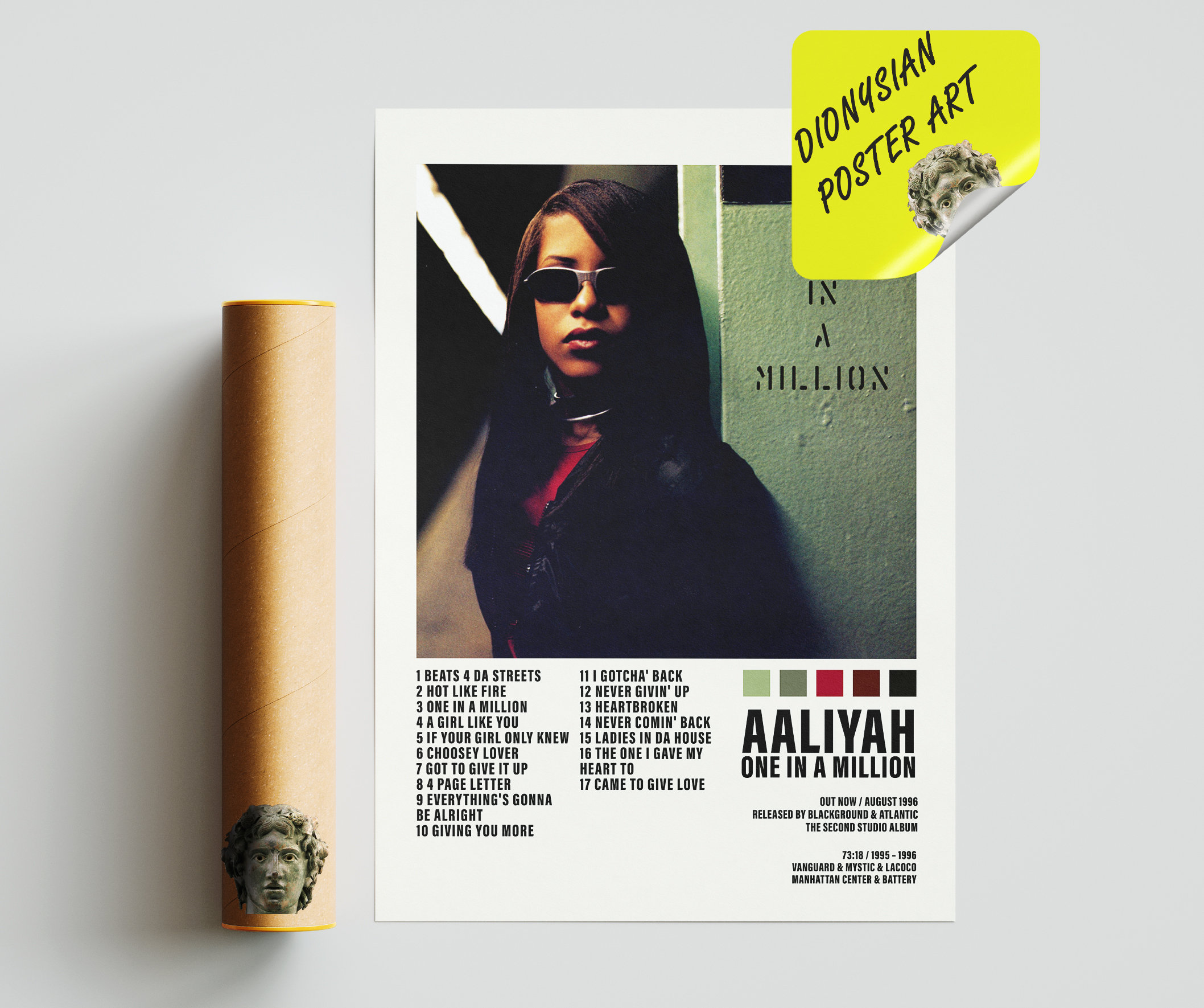 Aaliyah One In A Million Album Cover