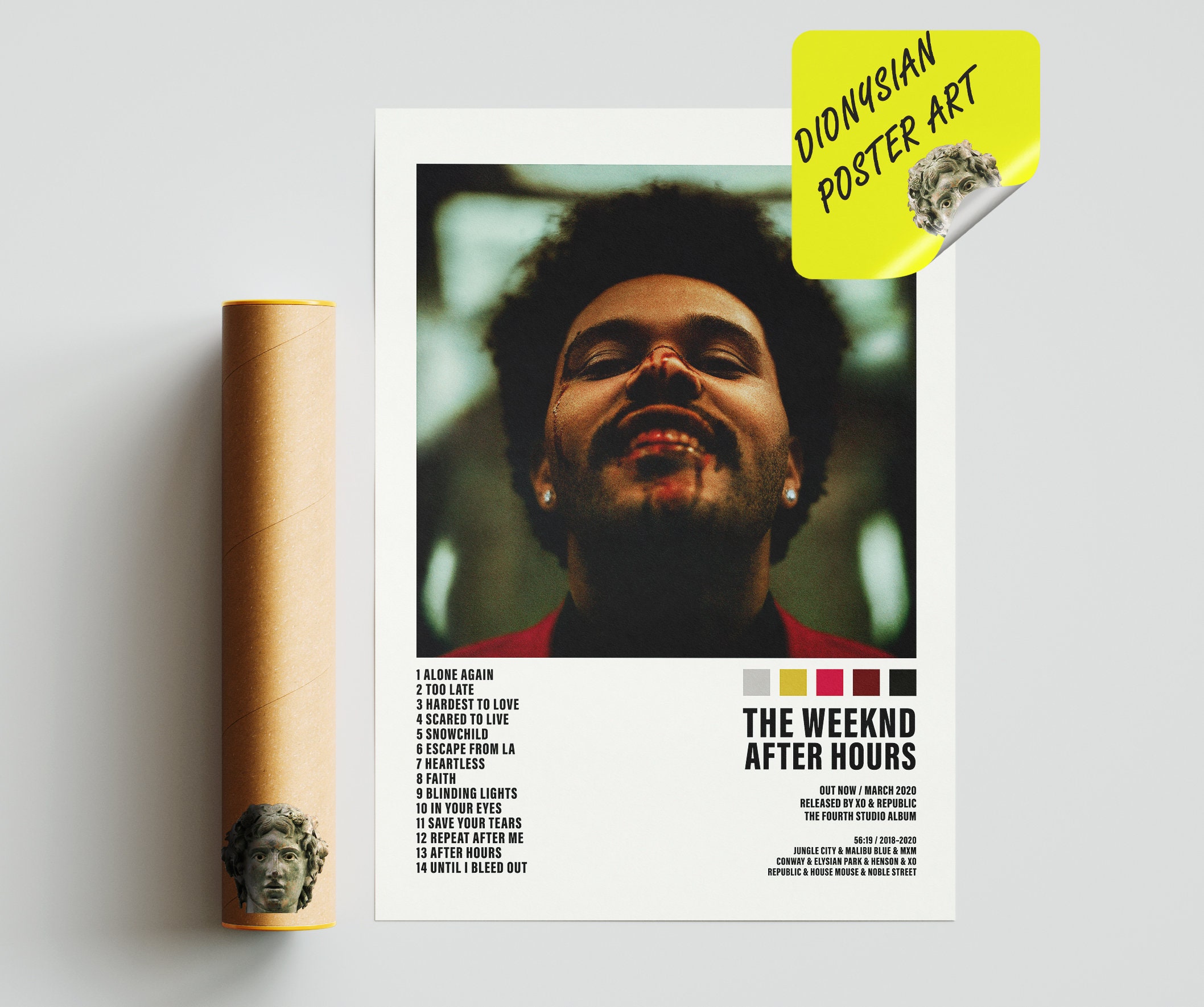 The Weeknd Live For Album Cover