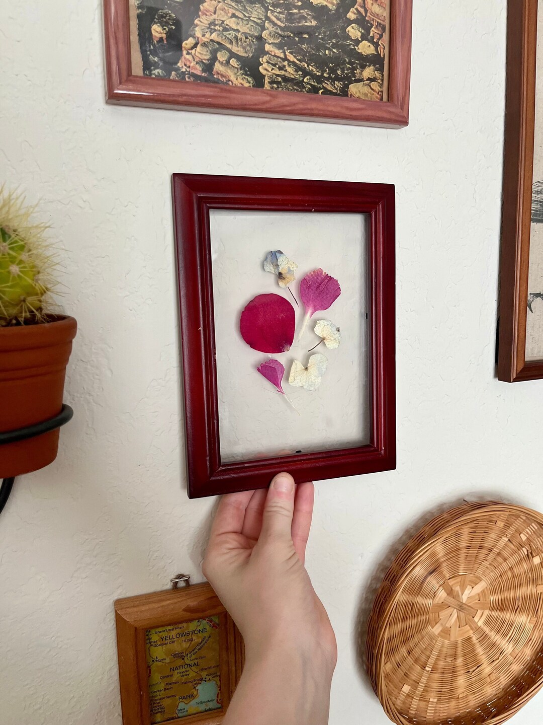 Two Matching Pressed Flower Frames - Etsy