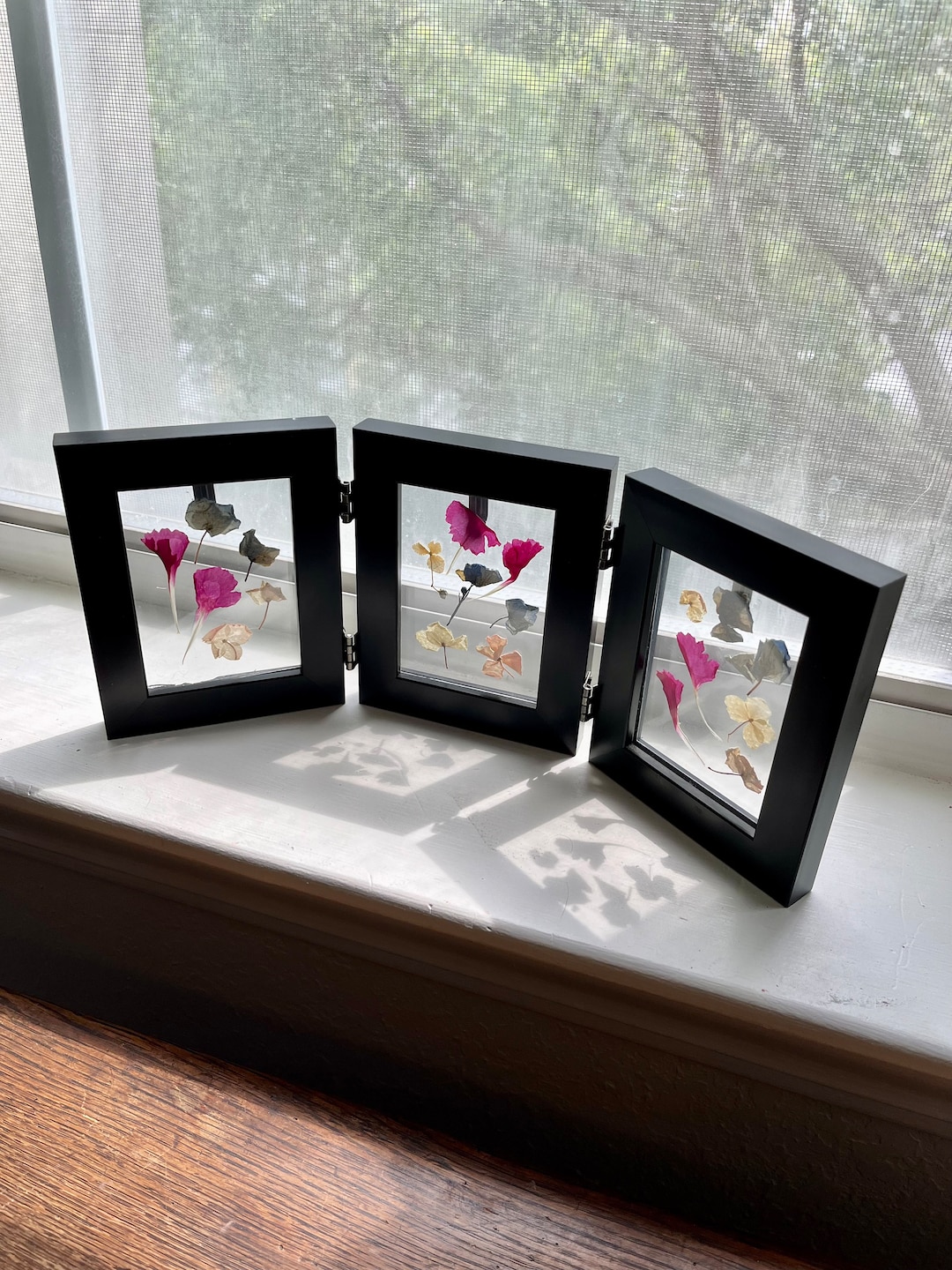 Standing Pressed Flower Frame - Etsy