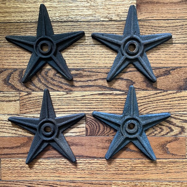 Cast Iron Stars - Etsy