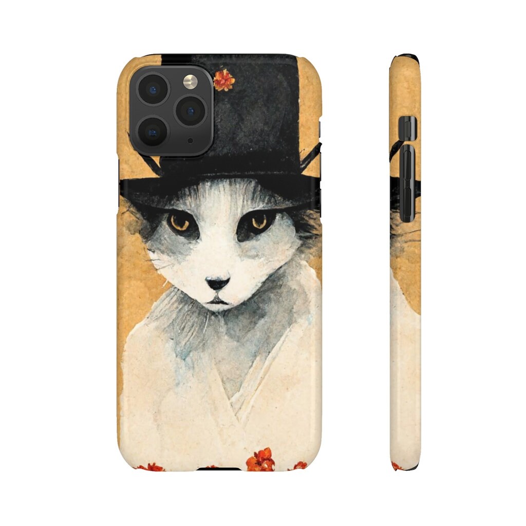 Top Hat Cat Aesthetic Phone Case Anime Abstract S22 Phone - Etsy