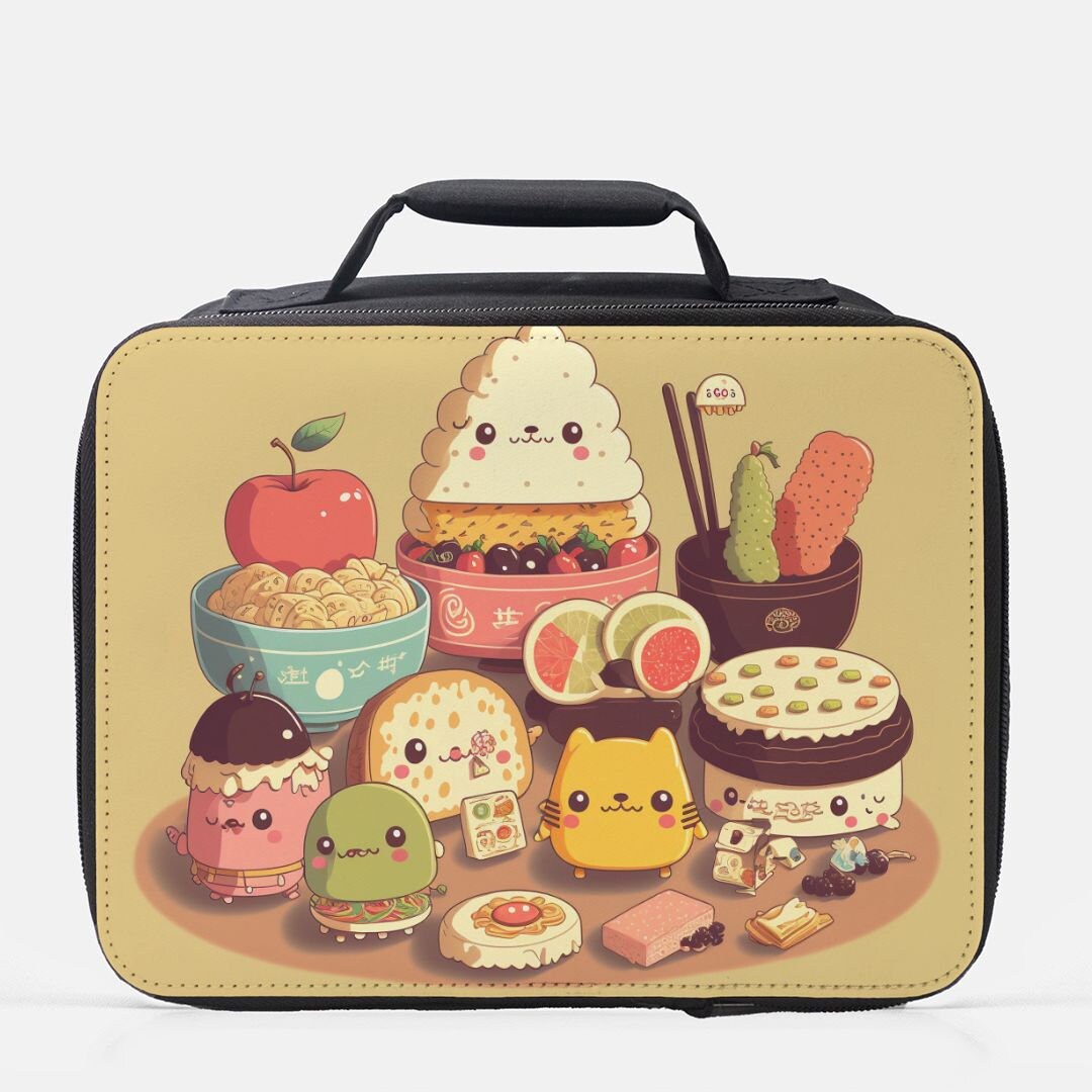 Kawaii Lunch Box for Kids Lunch Tote Insulated Preschool Lunch Box ...