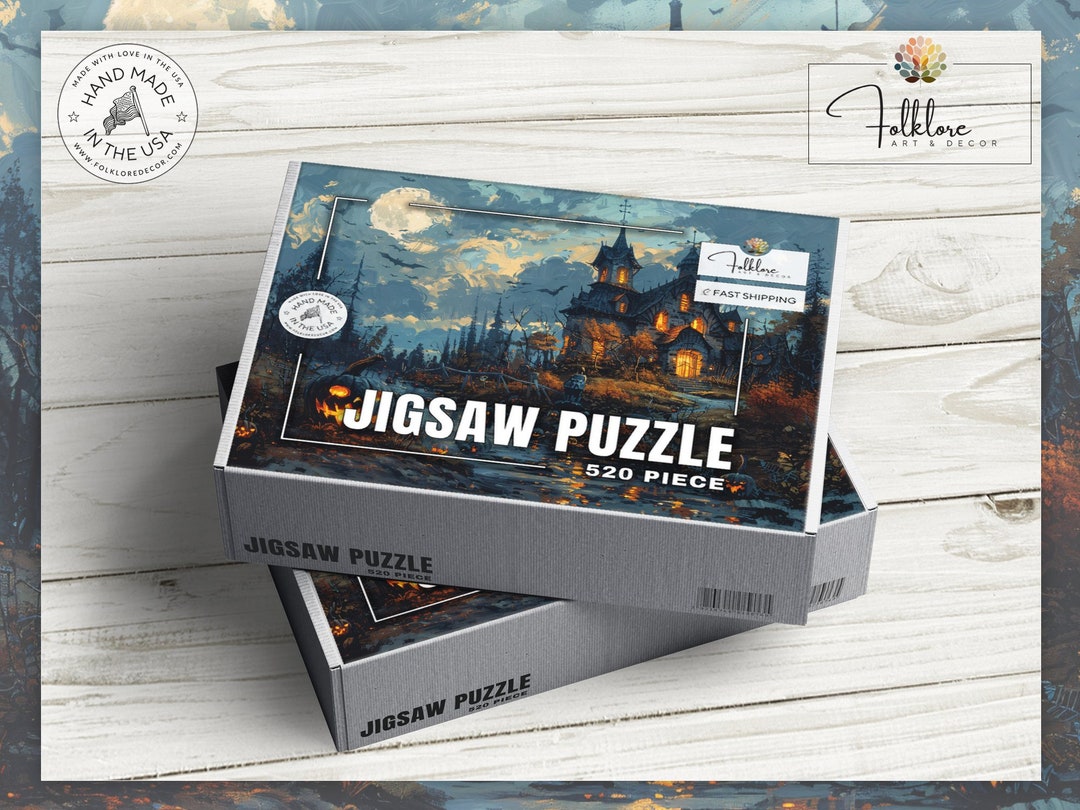 Macabre Jigsaw Puzzle, Gifts-for Her, Gothic Gift Puzzle, Hard Puzzle ...