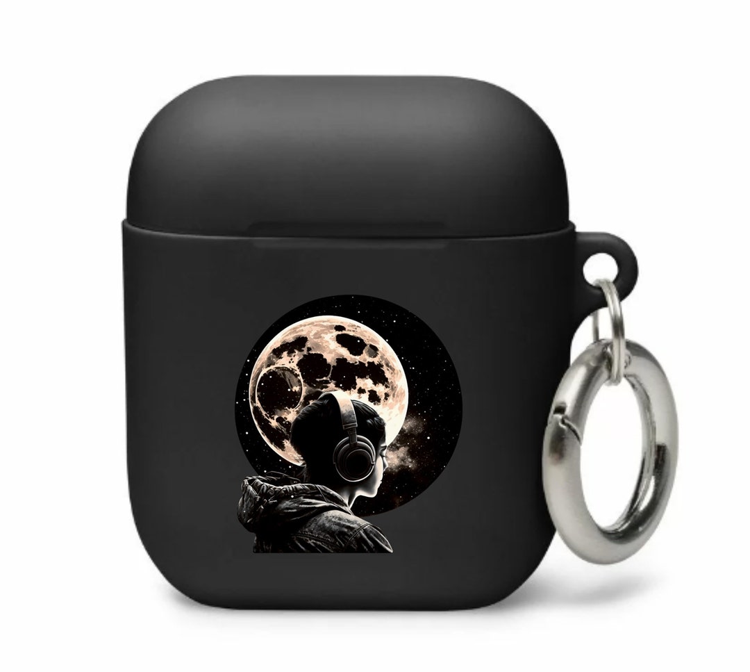 Airpods Case With Moon Print 90s Celestial Dark Academia Airpods Pro ...