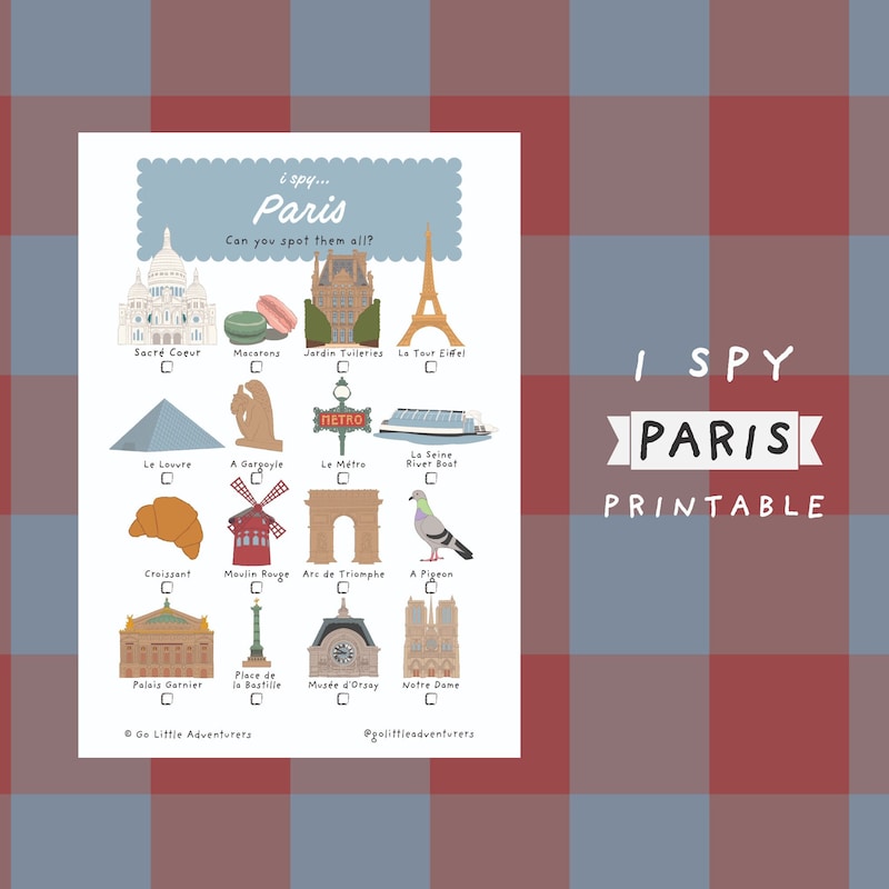 Kids Paris Guide - Etsy
