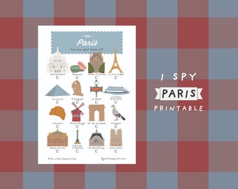 Ispy LONDON Scavenger Hunt ~ Printable Travel Activity for Kids and ...