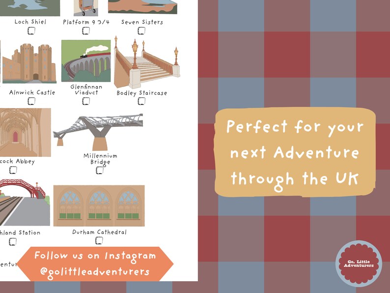 Ispy MAGICAL BRITAIN Scavenger Hunt ~ Printable Travel Activity for ...