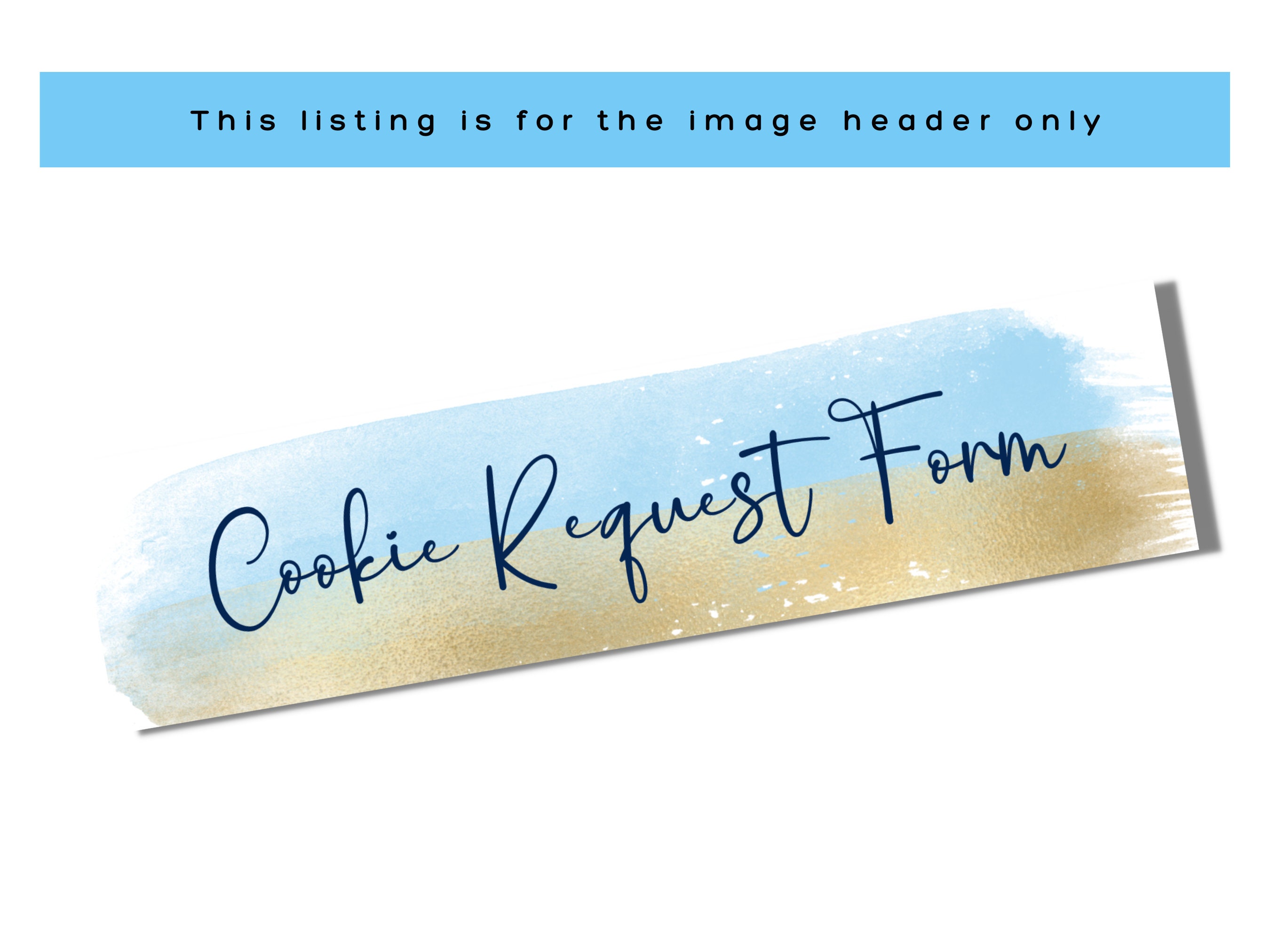 Google Forms Image Header | Sugar Cookie Request Form | Cookie Order ...