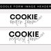 Cookie Request Form Google Forms Image Header (PNG Digital Download) - Etsy