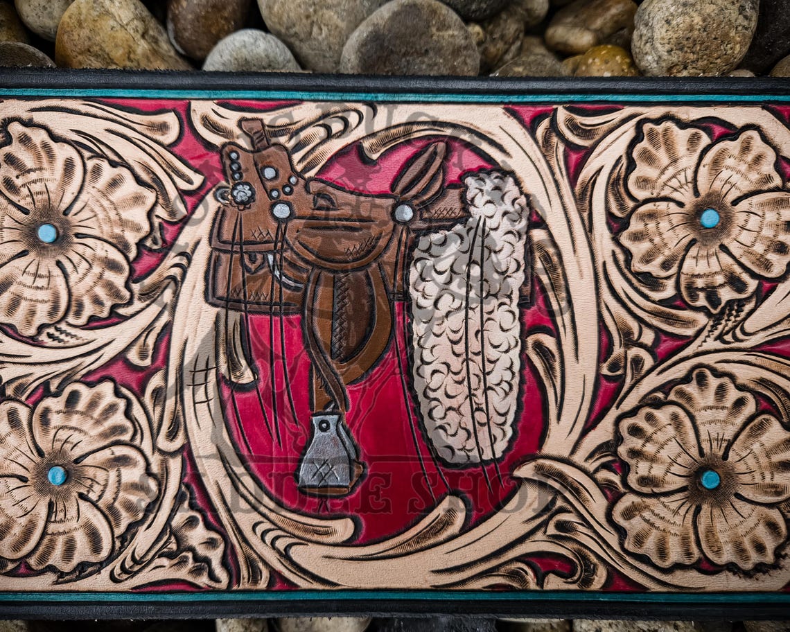 Western Saddle Pattern (compatible With 40 Oz Wrap Patter) - Etsy