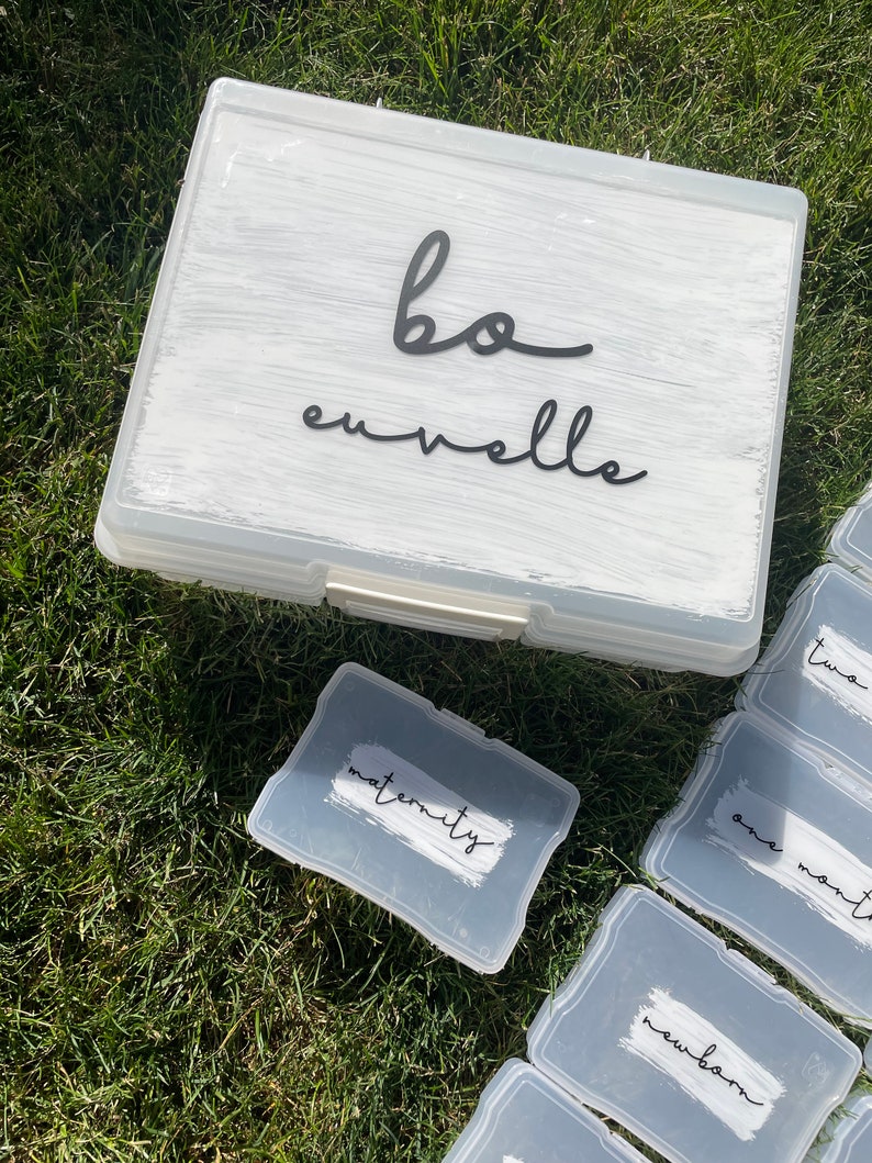 Kids Photo Memory Boxes - Etsy