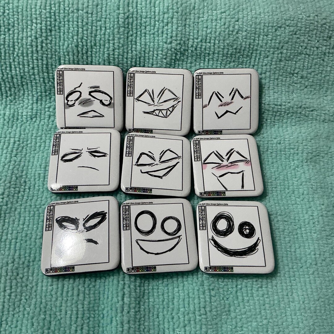 Roblox Pressure Painter Button Pins - Etsy UK