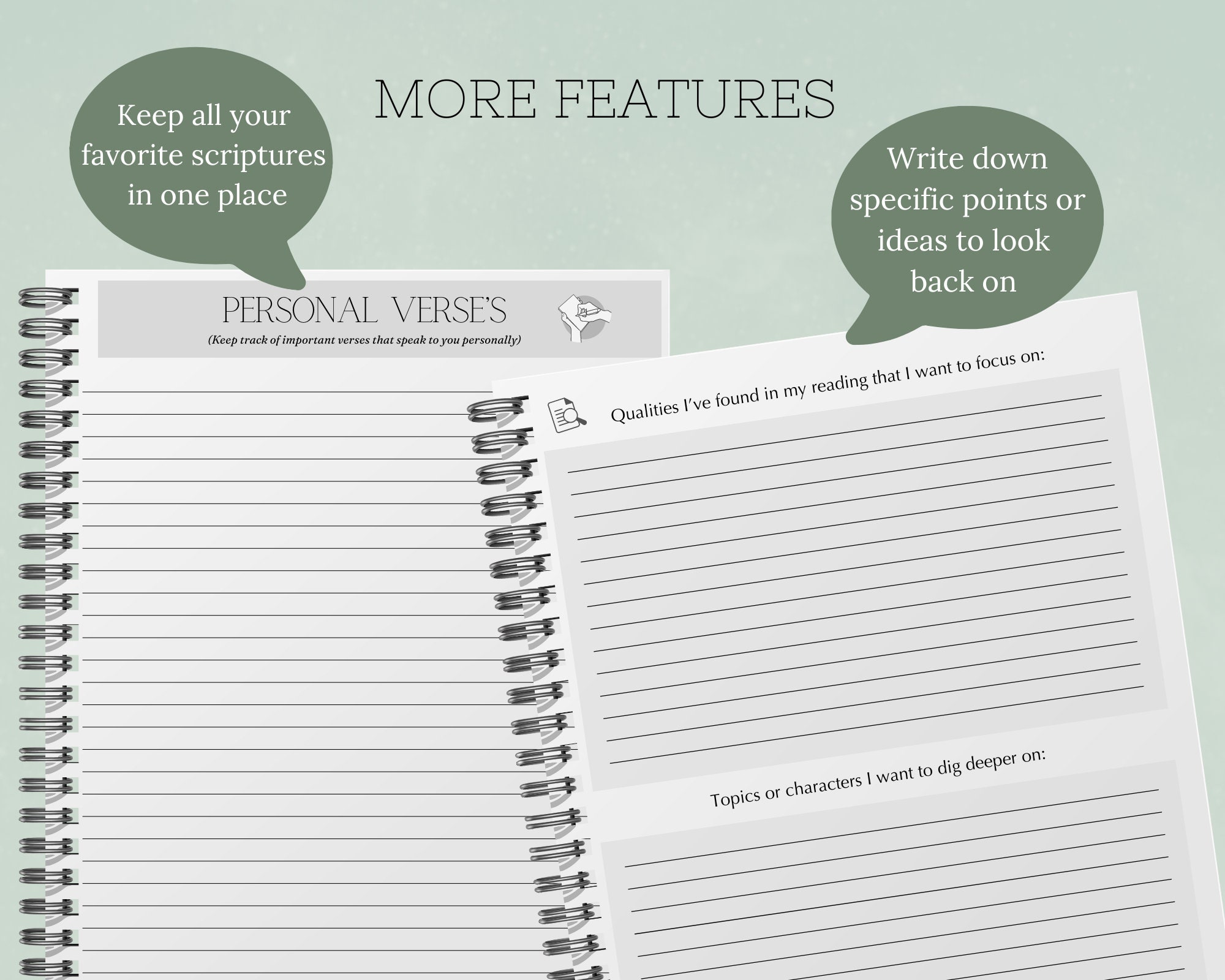 JW Gift, Bible Reading Notebook, Pioneer Gift, Personal Study Journal ...