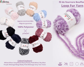 Fur Loop Yarn - Etsy