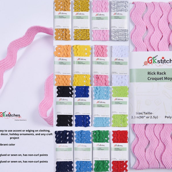 Gold Rick Rack - Etsy