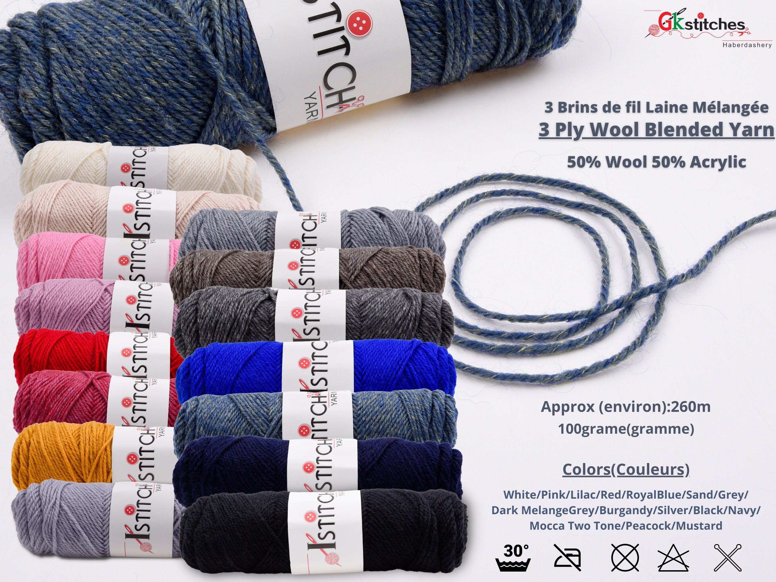 3 ply wool sale store