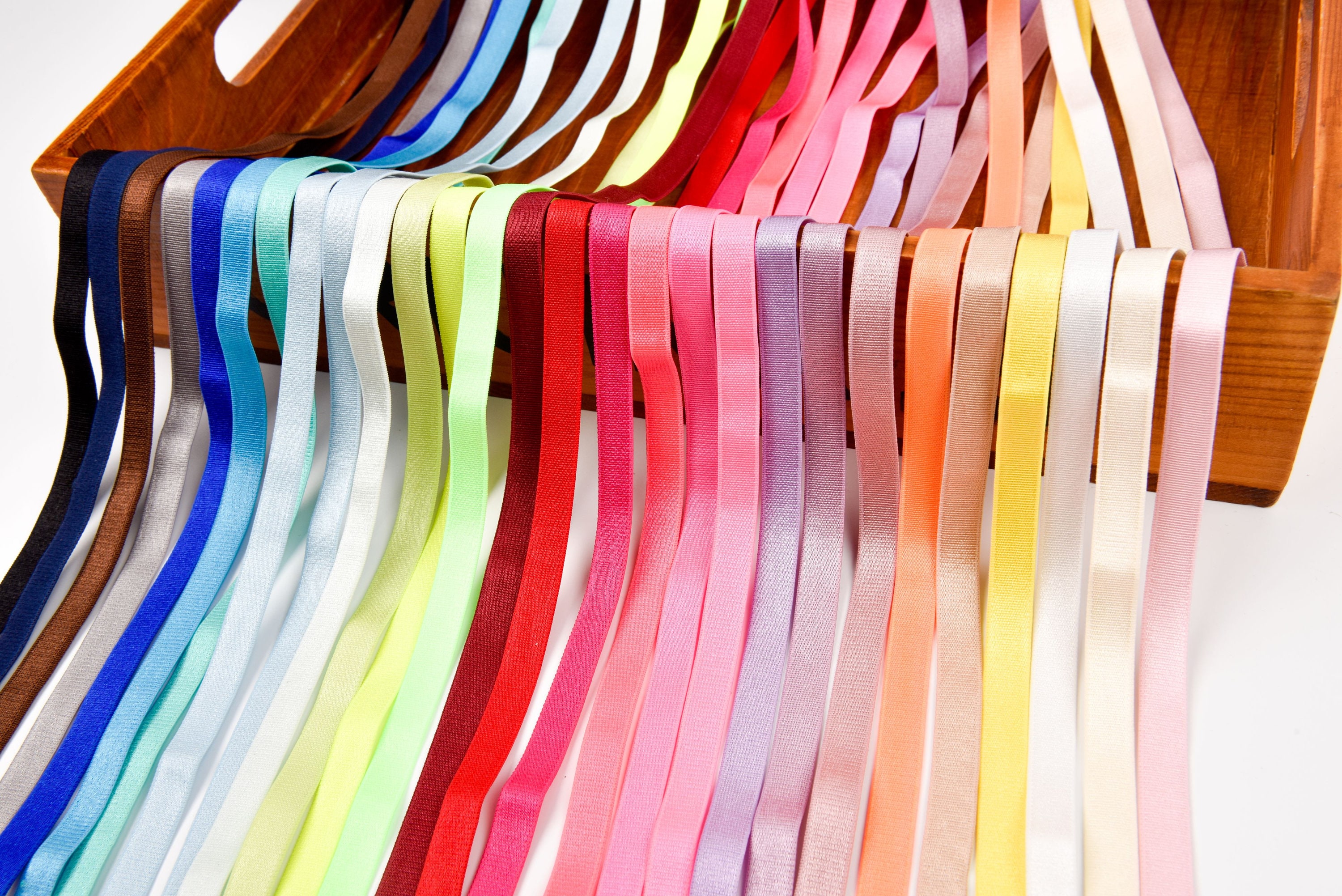 Elastic Strap/ 5 Yards Pack, Elastic for Bra, Lingerie Making, Plush ...