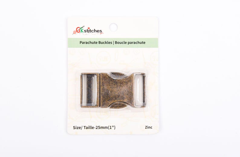 25mm Zinc Parachute Buckles: Side Release Buckle Adjuster - Etsy