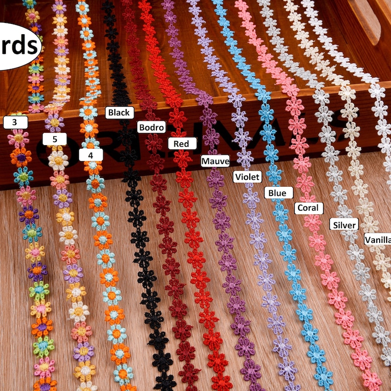 Flower Lace Trim - Etsy