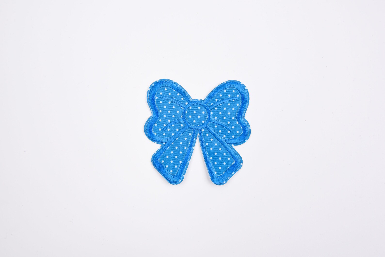 Classic Dots Bow Patch (2 Pieces Pack) Iron on GK - 48, Sew On ...