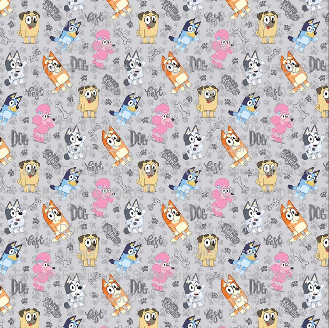 Bluey Wrapping Paper Bluey Gift Wrap Bluey Birthday Bluey - Etsy