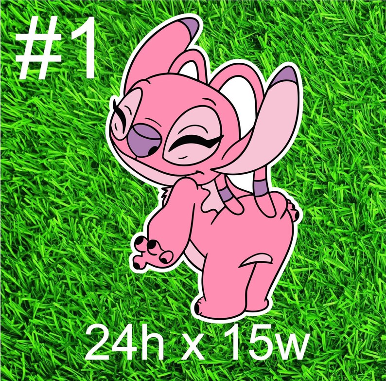 Female Alien Kids Character for Yard Sign/balloon Arch/wall Decoration ...