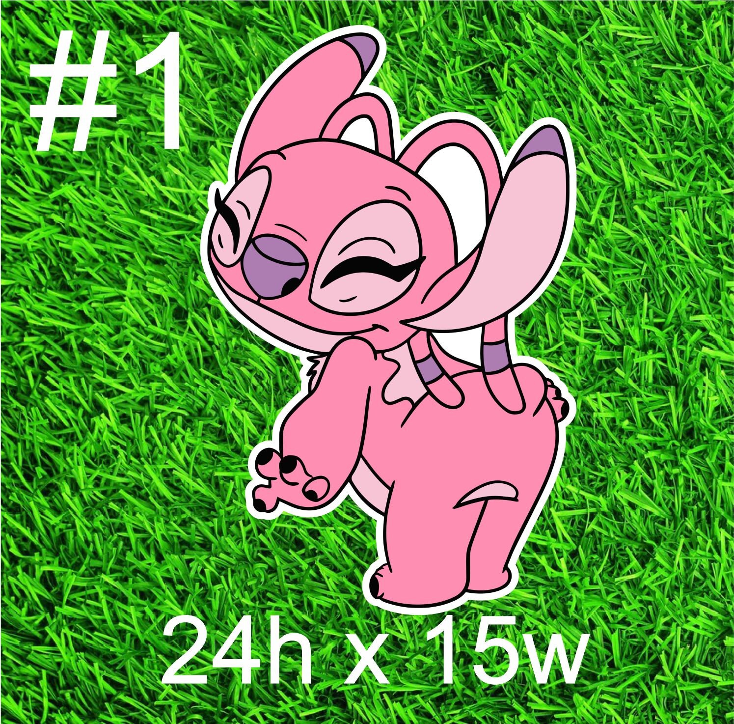 Female Alien Kids Character for Yard Sign/balloon Arch/wall Decoration ...